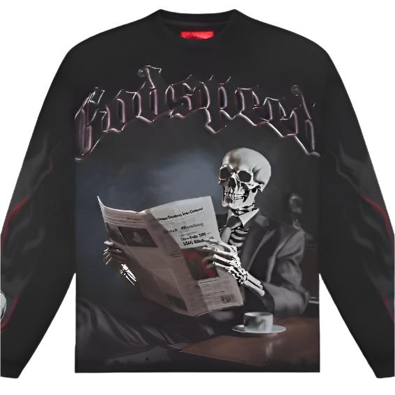 Godspeed Black Monday Long Sleeve Grey Wash – Sneaker Legends Dearborn