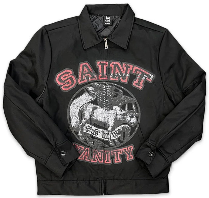 Saint Vanity Bull Work Jacket Black – Sneaker Legends Dearborn